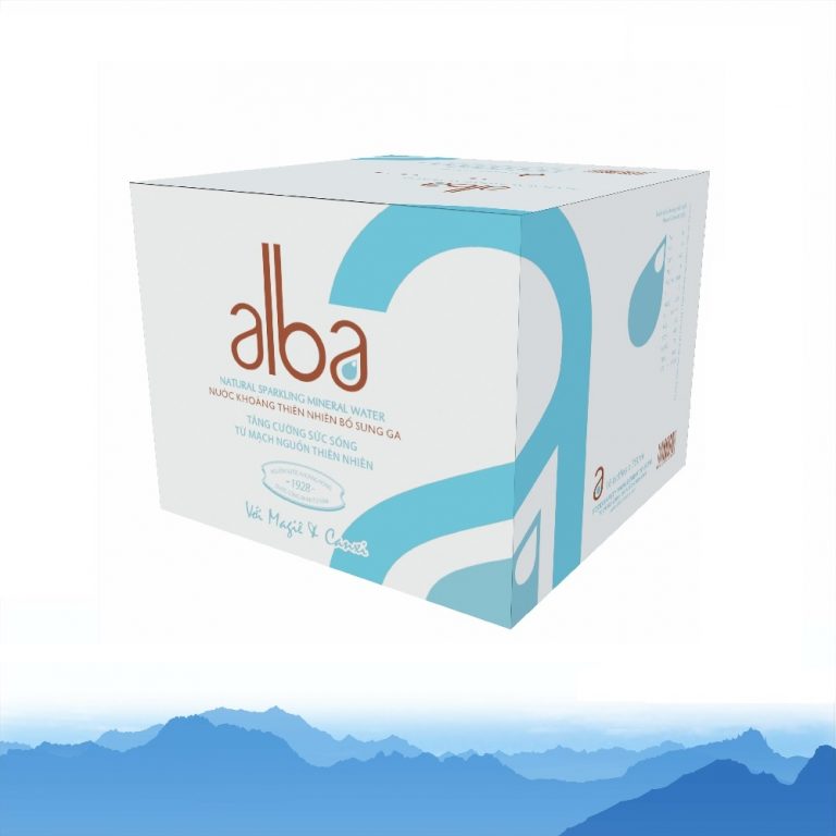 Alba still mineral water 750ml – glass bottle (16 btl/box) – Alba